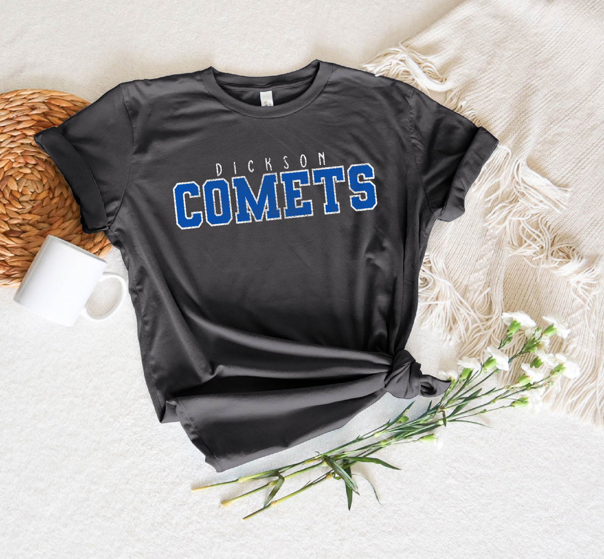 Karri Jones Custom- Dickson Comets (Dark Grey Softstyle) – Southern ...
